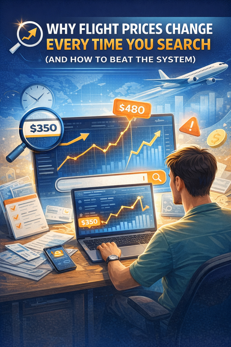 “Why Flight Prices Change Every Time You Search (And How to Beat the ...
